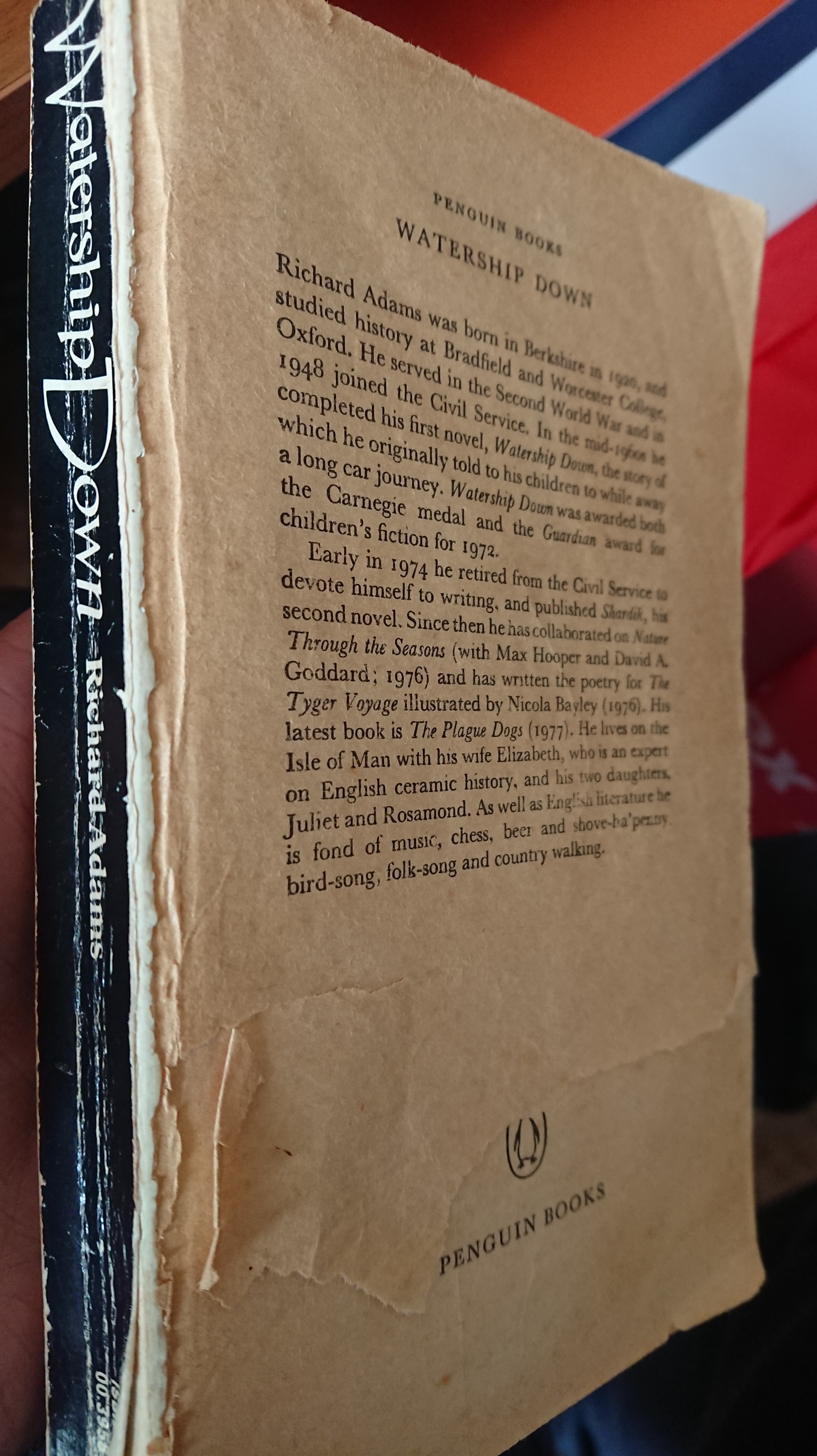 Book review: Watership Down by Richard Adams – Write Out Loud (Reviews ...